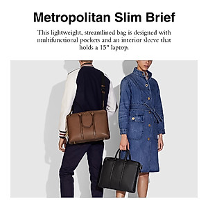 COACH Metropolitan Slim Brief Ji/Black One Size