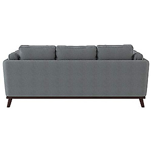 Lexicon Averi Textured Fabric Sofa, 84" W, Gray