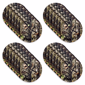 Hunting Camo Party Plates (24 pack)! 24 Lg., 9 in. Dinner Plates. Authentic Next Camo pattern. Great for Hunter Themed Party, Camouflage Motif, Birthdays, Graduations & Family Picnics. by Havercamp
