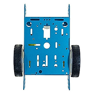 Robotistan - Multi-Purpose Aluminum 2WD Robot Body - Blue Robot Platform Kit