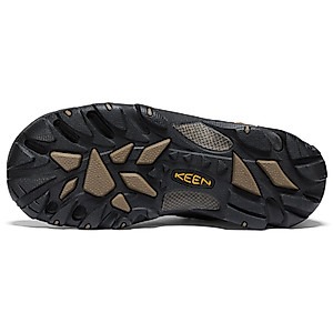 KEEN Women's Pyrenees Mid Height Waterproof Hiking Boots, Syrup, 9