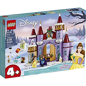 LEGO Disney Belle’s Castle Winter Celebration (43180) Disney Princess Building Kit; Makes a Great Birthday for Kids who Love Disney’s Beauty and The Beast (238 Pieces)