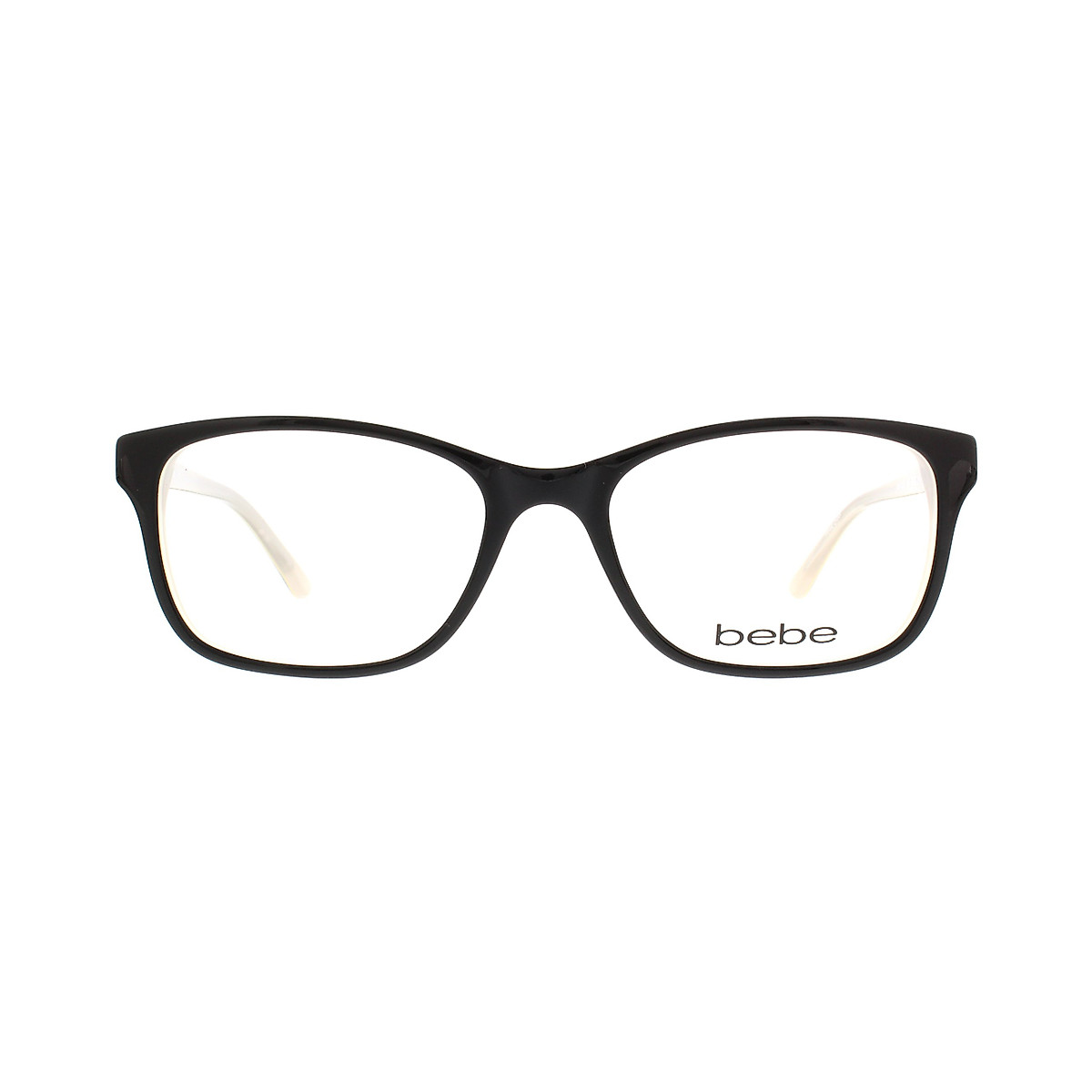 BEBE Eyeglasses BB5075 001 Jet 52MM
