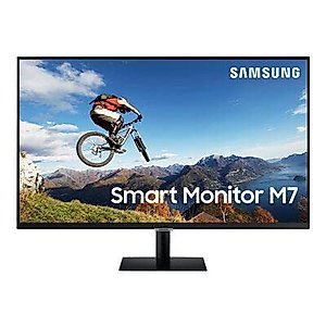 SAMSUNG 32inch Smart Monitor M7 Series Business Monitor VA Panel, UHD 3840x2160, HDR10 S32AM702UN
