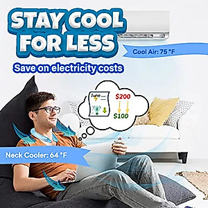 KN FLAX Portable Ice Ring Neck Cooler Cooling Tube (Black) & Paper Ramen Cooker Boiling Portable Paper Camping pot for Two (12 pack with 12 side dishes) - Outdoor Camping, Fishing, Kitchen, Summer