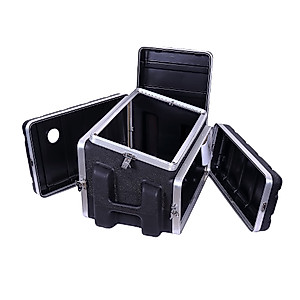 Crossrock Console Rack case 7U Slant top 2U Front and 6U Rear(CRC7U2U6U), Console-7U/2U/6U