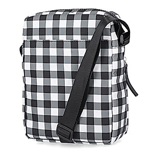 Nautica Oceanview Crossbody, Black Gingham
