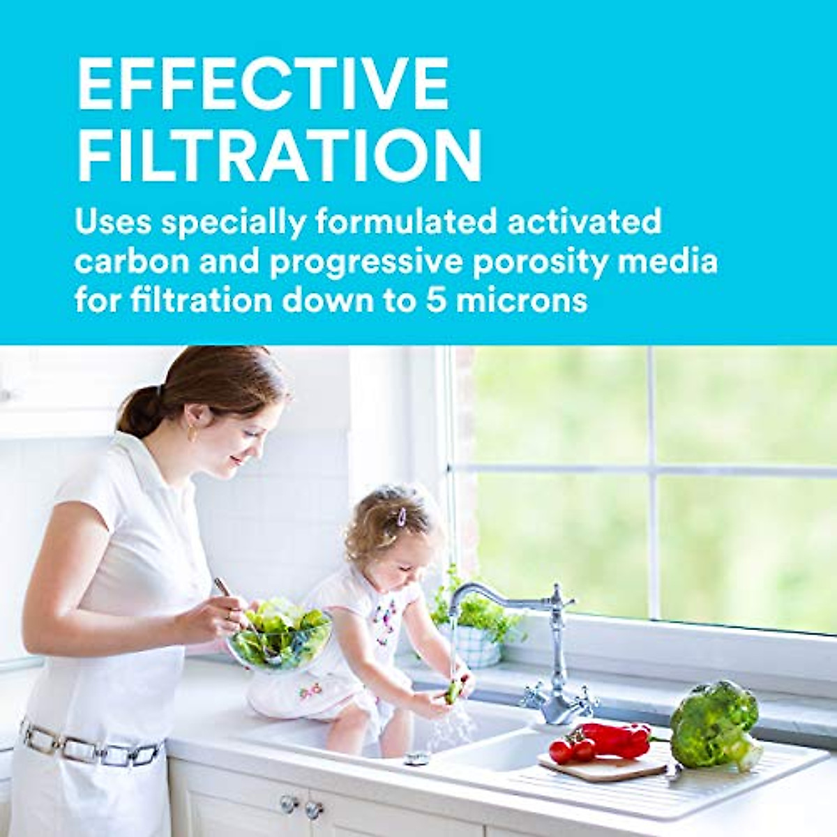 Aqua-Pure 3M Aqua-Pure In-Line Water Filter System AP717, 5560222, White