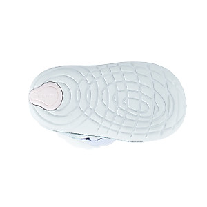 Stride Rite Baby Girls Soft Motion Channing First Walker Shoe, Iridescent, 3.5 Wide Infant