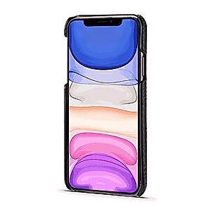 OOALUCK Leather Cover Compatible with Samsung Galaxy S20 Plus, Kickstand Premium Card Holders Black Wallet Case for Samsung Galaxy S20 Plus