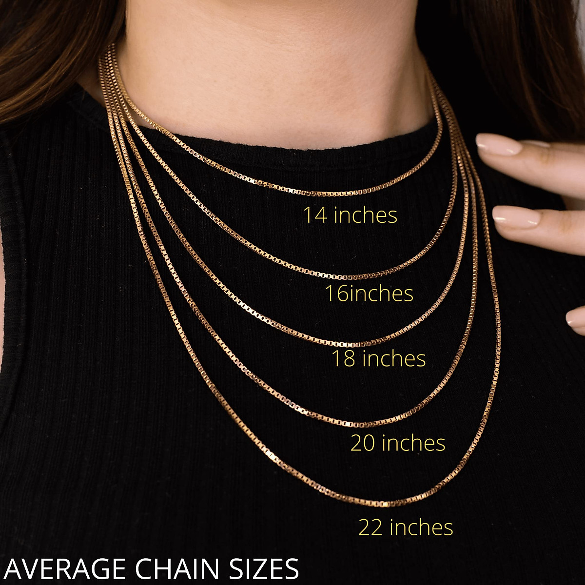 Box Chain Name Necklace, 925 Solid Sterling Silver Personalized Name Necklace, Gold Name Necklace, Gift for Her, Christmas Gift for Women