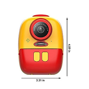 MIANHT Instant Print Digital Camera - Kids Digital Camera, Ink Free Printing 1080P Video Camera, 26MP Digital Camera for Kids, with 32GB SD Card, Color Pens, Print Papers