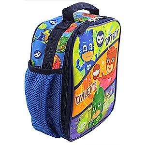 PJ Masks Boy's Girl's Soft Insulated School Lunch Box (One Size, BLue/Multi)
