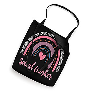 Social Work Month Appreciation Day School Worker Tote Bag