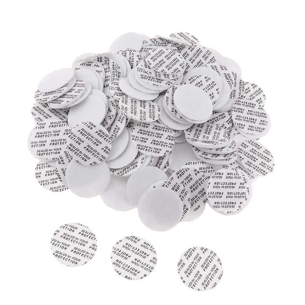 Sunscreen Flask Seals for Cruise Booze Hidden Liquor Bottles Sneak Alcohol | 100 PACK | 21mm | Fits Nearly All Secret Flasks