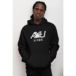 CreateMyTee | Ashland U University Alumni Hooded Sweatshirt (Black, X-Large)