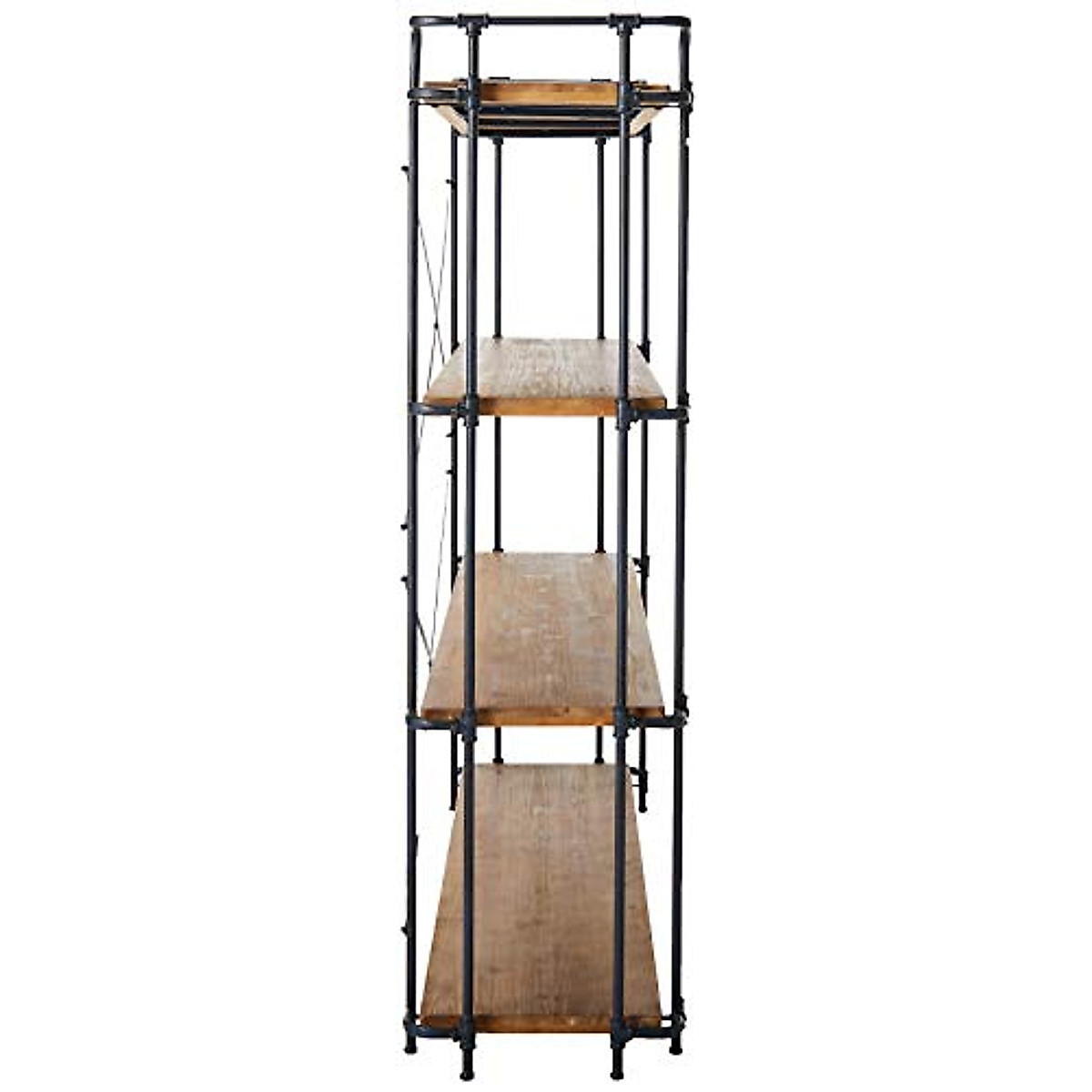 Christopher Knight Home Yorktown 4-Shelf Bookcase, Antique & Yorktown 3-Shelf Bookcase, Antique