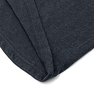 Tee Luv Men's Distressed Ford Signature Shirt, Navy Heather, S