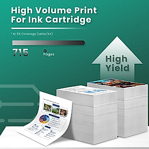 GREENBOX Remanufactured Ink Cartridge Replacement for 61XL 61 XL for Envy 4500 5530 5534 5535 Deskjet 1000 1010 1510 1512 2540 3050 3510 3050A Officejet 2620 4630 4635 Printer (1 Black)