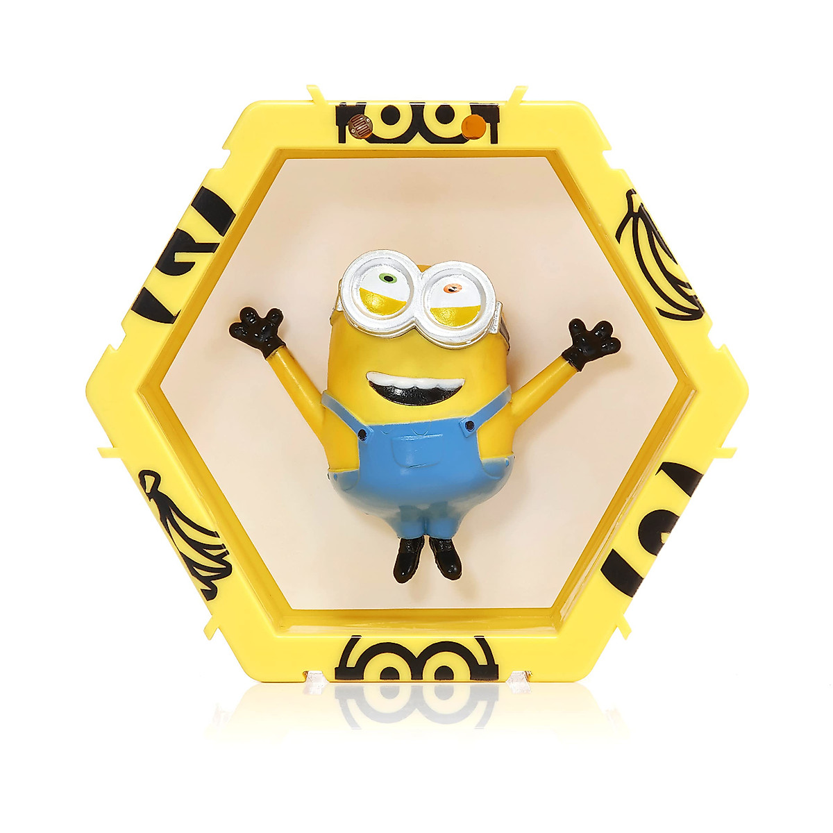PODS Minions Collection The Rise of Gru - Bob | Character Light-Up Bobble-Head Figure | Official Minion Collectable Toys & Gifts | Number 122 in Series