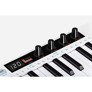 Arturia KeyStep 37-key Controller & Sequencer Bundle w/USB Cable, Anti-ground Loop Adaptor, MIDI Cable, Deluxe Sustain Pedal, and Austin Bazaar Polishing Cloth