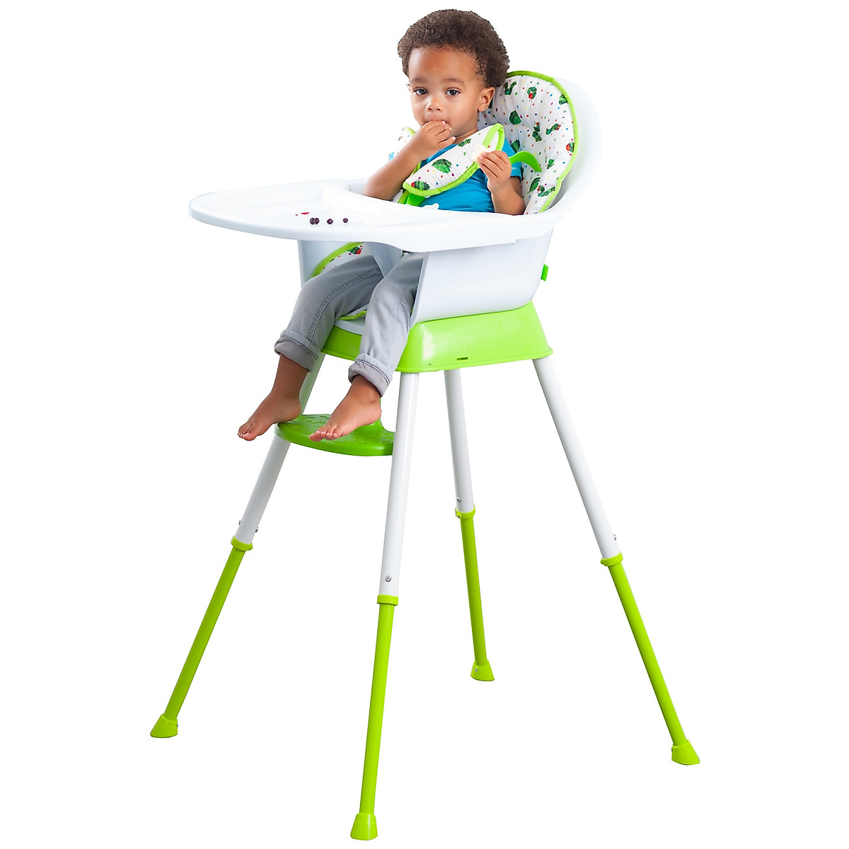 Creative Baby The Very Hungry Caterpillar 3 in 1 High Chair, Leaves