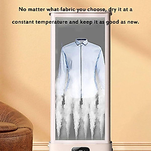 Electric Clothes Dryer, 1000W Portable Steam Drying Machine, Automatic Ironing Machine, Electric Clothes Dryer, 360° Hot Air Circulation/240Min Intelligent Timer