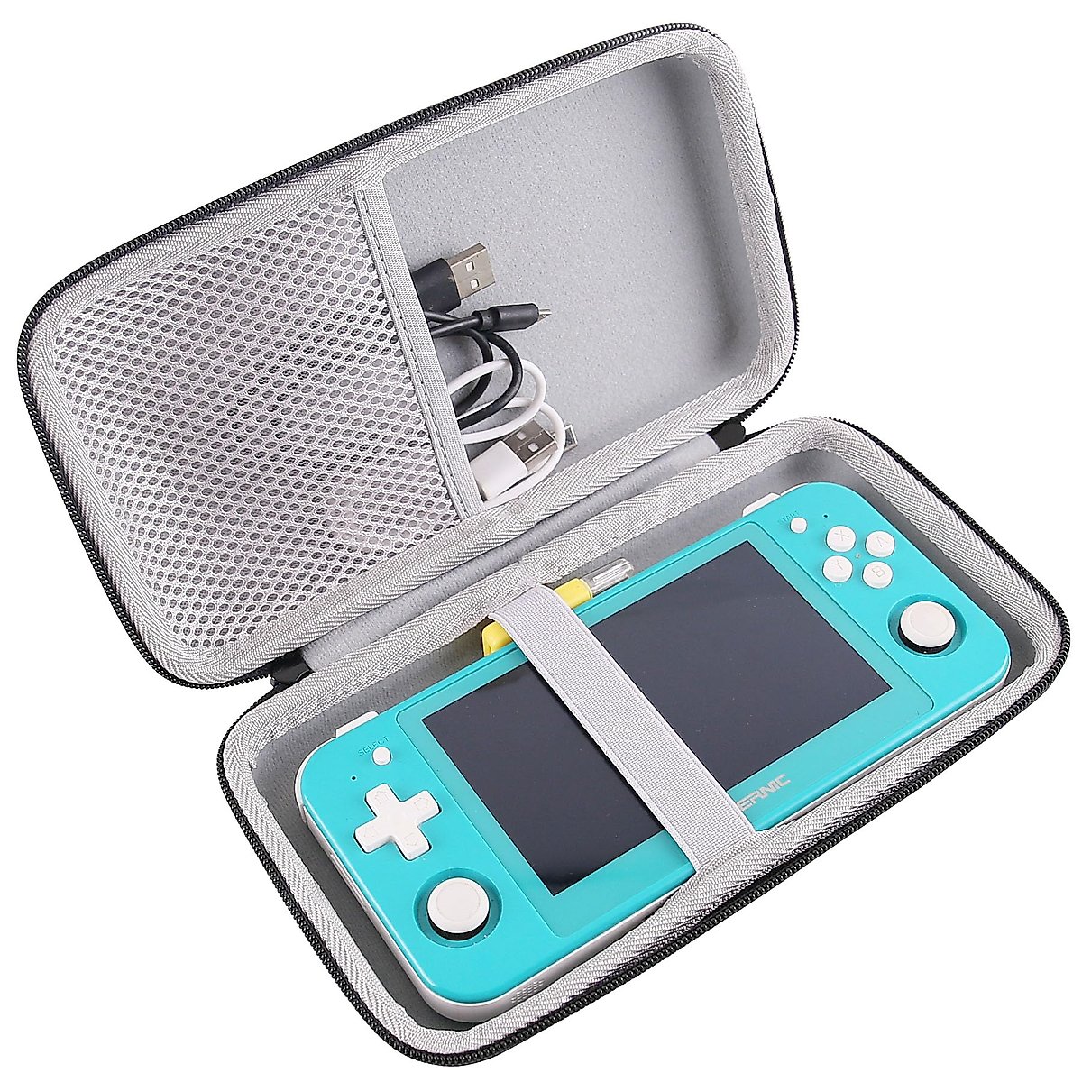 JINMEI Hard EVA Carrying Case Compatible with X7 Plus Handheld Game Console/RG505/RG552 Retro Game Console storage Case.