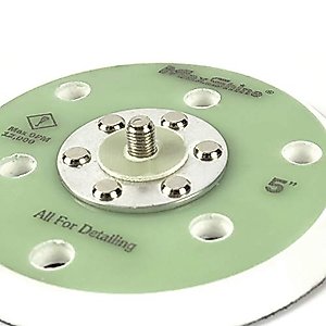 Maxshine 5” Hook and Loop Dual Action Backing Plate – For Dual Action Polishers with 5/16” diameter thread including High-Speed 6500 RPM M8S V2 , Supports up to 10000 OPM DA Polishers
