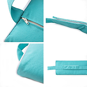 Enipate Outdoor Chaise Lounge Head Pillow, Pack of 2 Water Resistant Headrest Pillows with Elastic Band for Pool Patio Chairs