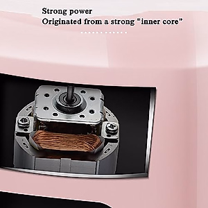 LOTIKS Cotton Candy Machine Children's Home Automatic Fancy Wiredrawing Mini Color Granulated Sugar Hand-Made Cotton Candy Machine(Blue)