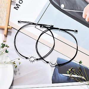 Tarsus Friendship Bracelets Gifts, Best Friend BFF Bracelet Gifts for 2 Bestfriend Sister Women Friends Female Birthday Christmas Galentines Day