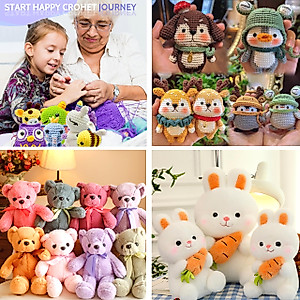 BESTCYC 1 Box(50PCS) 19.5mm Black Plastic D-Type Animal Safety Nose with Washers for Bear, Doll, Puppet, Plush Animal and Craft