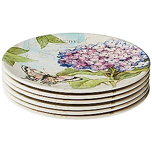 Certified International Hydrangea Garden Dinnerware, Dishes, Multicolor Medium