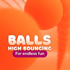 Entervending Bouncy Balls - Rubber Balls for Kids - Frosty Bounce Balls - 100 Pcs Large Bouncy Ball 45 mm - Super Ball Vending Machine Toys - Bouncing Balls Party Favors