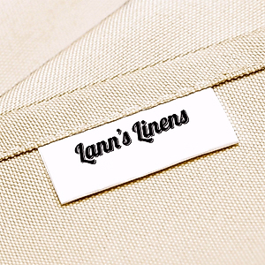 Lann's Linens - 10 Premium 90" x 156" Tablecloths for Wedding/Banquet/Restaurant - Rectangular Polyester Fabric Table Cloths - Ivory