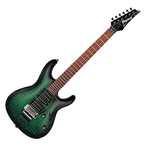 Ibanez Kiko Loureiro Signature KIKOSP3 Electric Guitar - Trans Emerald Burst