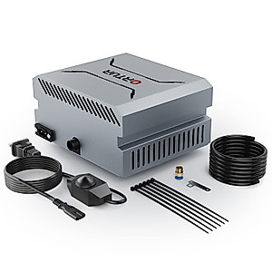 ORTUR Air Assist Pump, Adjustable 50L/min Output Air Pump Assist Kit for ORTUR Laser Master 3 and LU2-4 LF Laser Cutter and Engraver, Clean Surface and Smooth Edge, Protect Laser Lens