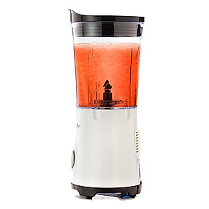 Zenith Portable Blender for Shakes and Smoothies with 14 Oz BPA Free Travel Cup and Lid, Durable Stainless Steel Blades for Powerful Blending Performance, White (77413)