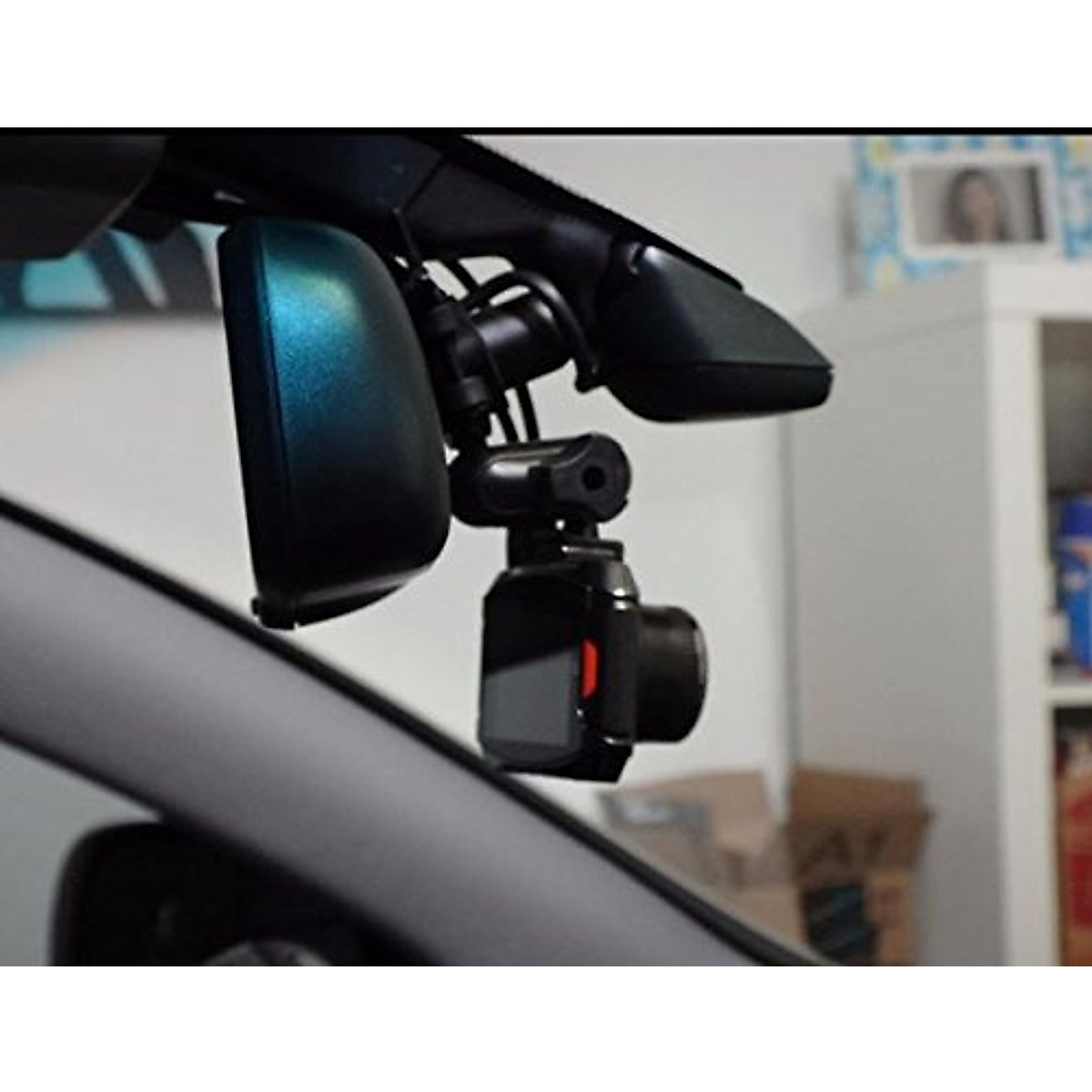 Accessory Basics Car Rearview Mirror Mount Kit for Garmin Dash Cam 10 20 25 45 55 65W 46 56 66W Driving Recorder DASHCAM