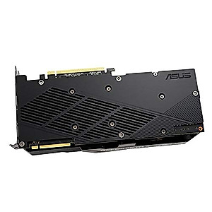 ASUS GeForce RTX 2080 SUPER Overclocked 8G GDDR6 Dual-Fan EVO Edition VR Ready HDMI DisplayPort 1.4 Graphics Card (DUAL-RTX2080S-O8G-EVO)