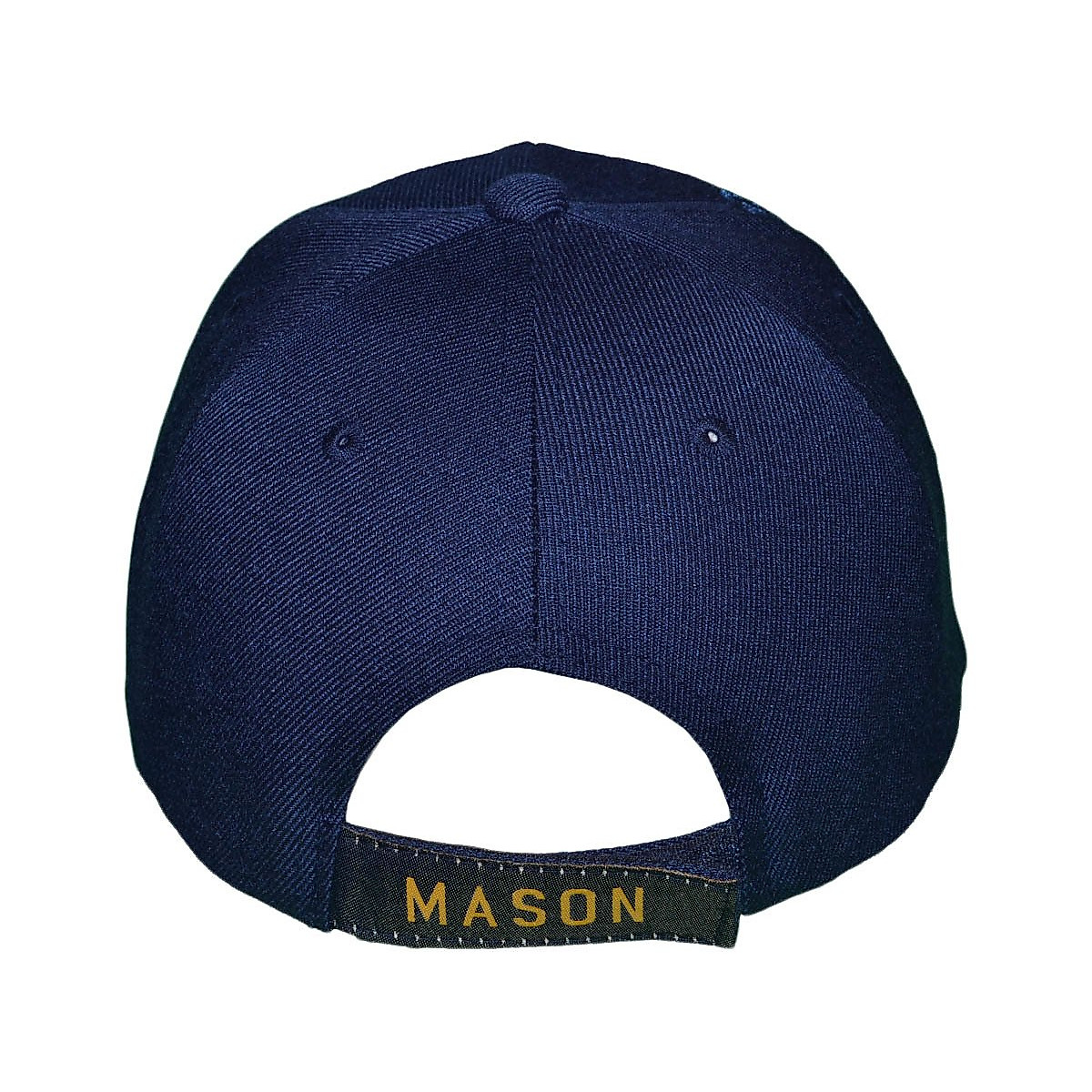 USA Headwear Freemason Embroidered Mason Lodge Baseball Cap Hat, Navy, Adjustable