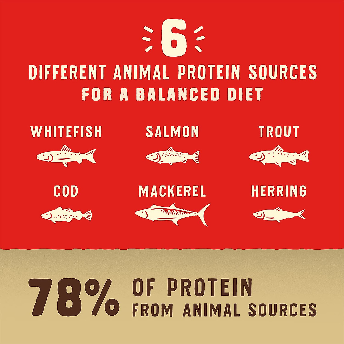 Stella & Chewy's Wild Red Dry Dog Food Raw Coated High Protein Wholesome Grains Ocean Recipe, 21 lb. Bag