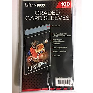 Bundle of 300 Ultra Pro Team Bags (100) Graded Card Sleeves (100) One Touch Bags (100) New in The Pack Y_AB