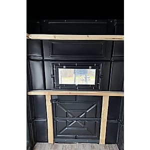 Hughes HP-67001 Hunting Ground 4x8 The Clubhouse Blind w/Window Kit (No Stand)