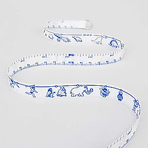 Suck UK World History Measuring Tape | Soft Tape Measure with Historical Facts | Double Sided & Auto Locking