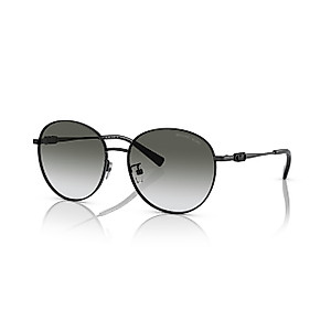 Michael Kors MK1119 Alpine Shiny Black/Grey Clear Gradient One Size