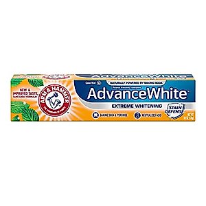 Arm & Hammer Advance White Extreme Whitening Toothpaste - 6 Oz (170 g) Pack of 4