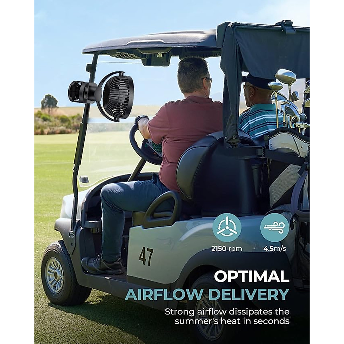 Leeyalan 10000mAh Clip on Fan Rechargeable,2024 Updated,Hangable Fan with Lights and Remote, Desk Fan USB Plug in with Sturdy Clamp,3 Speeds,Mute Multi-function,Operation for Office Dorm Bedroom