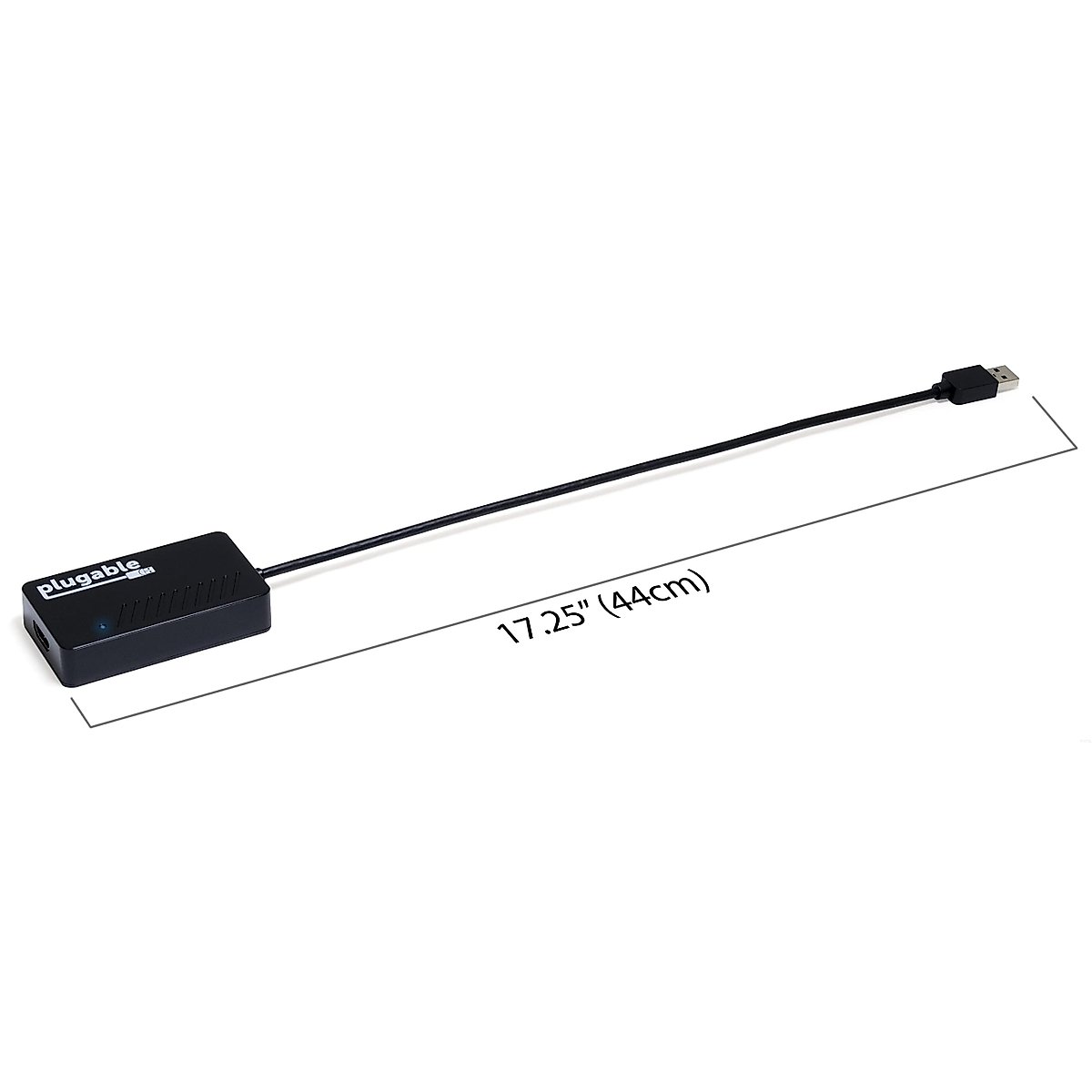 Plugable USB 3.0 to HDMI Video Graphics Adapter with Audio for Multiple Monitors up to 2560x1440 Supports Windows 11, 10, 8.1, 7, XP, and Mac